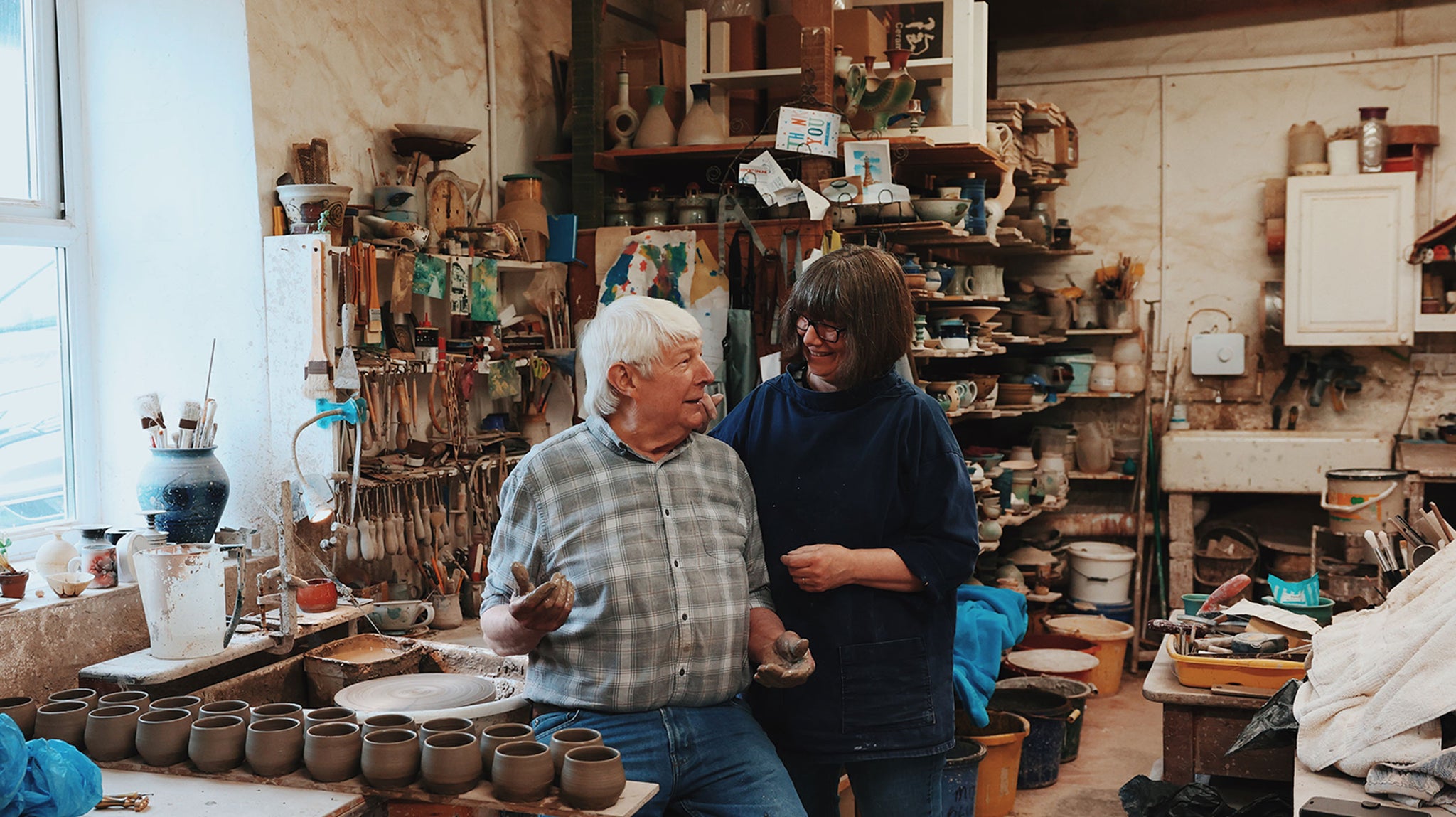 Exploring the Art of Clay: A Conversation with Sally and Graham, Owner